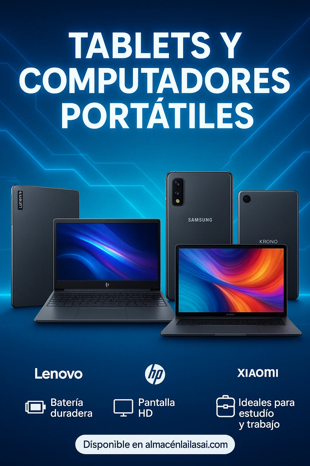 📱 Catálogo de Tablets y Computadores 📱 – ALMACEN LAILA SAI